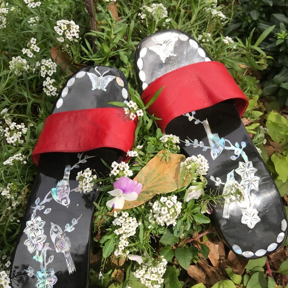 Shoes | Y2k Red And Black Heels | Poshmark
